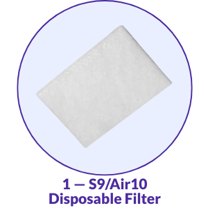 Resmed Airsense 10 Filters 20-Pack CPAP Replacement Filters For Resmed ...